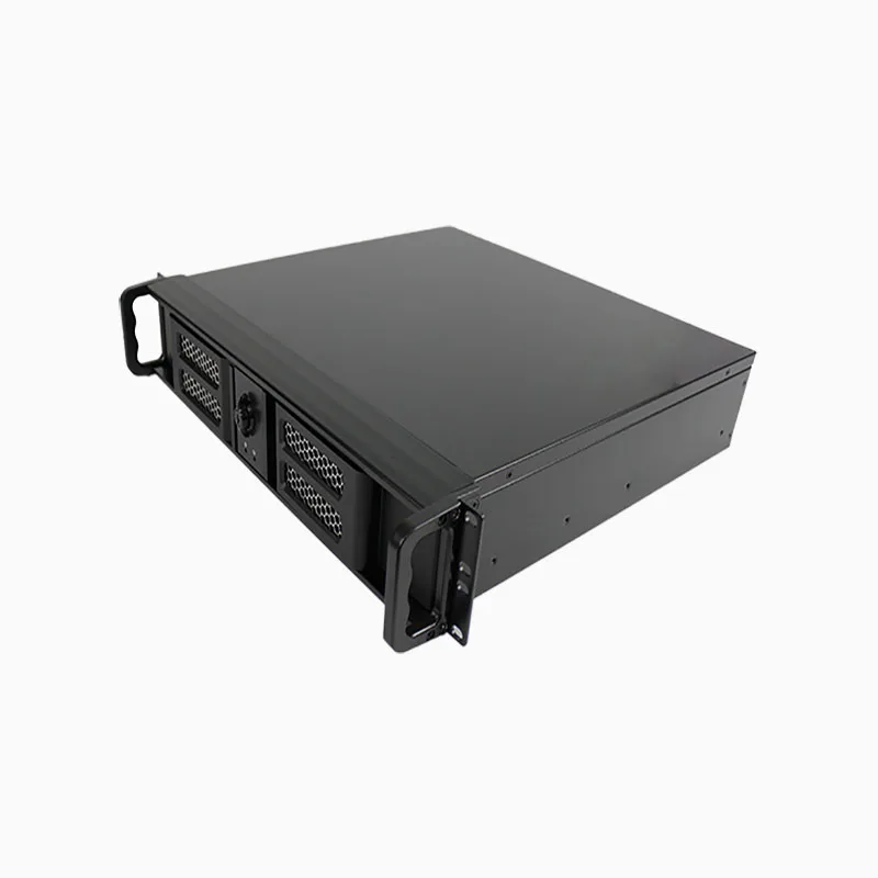 2U Micro ATX Rackmount Server Chassis for 4 HDDs