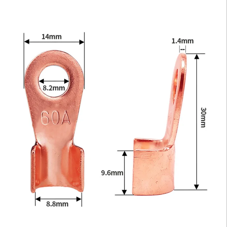 China Custom Type Sc Series Sizes Chart Copper Tube Electrical Terminal ...