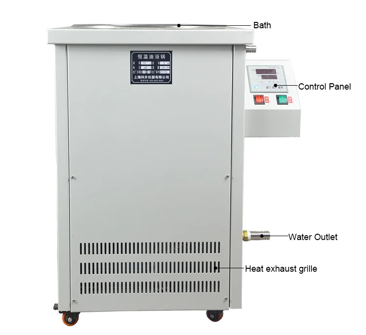 10l 20l 30l 50l Laboratory Digital Electric Circulating Water Oil Bath ...