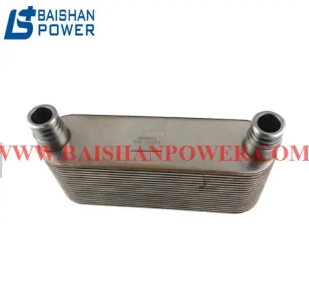 Engine Oil Cooler Core Assembly Qsk15 4096850 4095521 Oil Cooler Kit ...