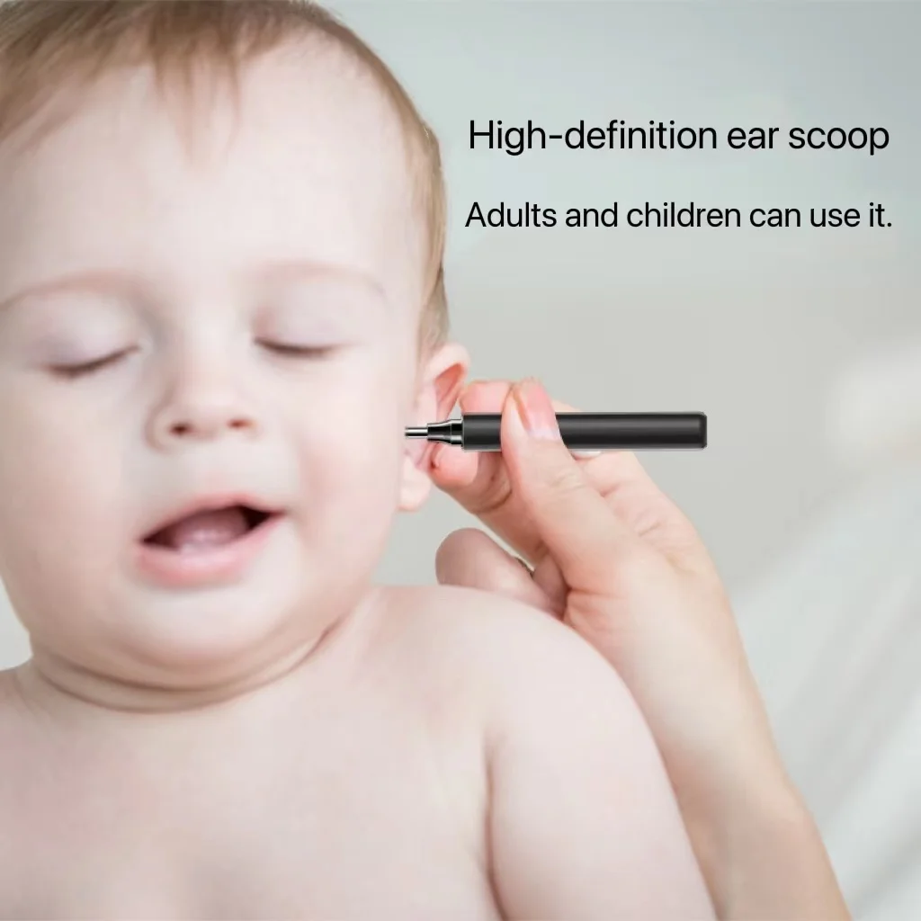 Visual Ear Canal Cleaner Intelligent Wireless Endoscope Ear Pick Tool Luminous Ear Spoon And Can