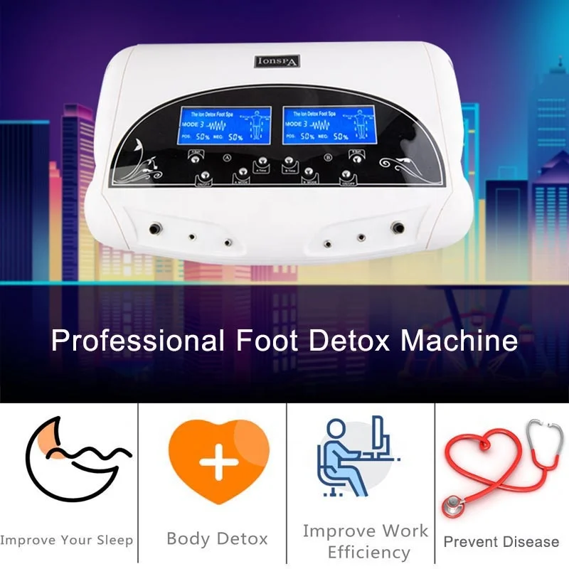 High Quality Ionic Detox Foot Spa Machine Strong Ion Cleanse Foot Bath ...