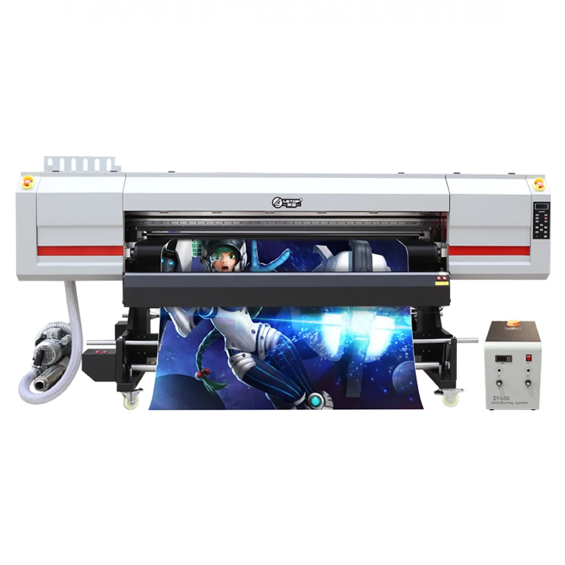 1900mm Size With 2 I3200 Print Heads Automatic Inkjet Printers Uv ...