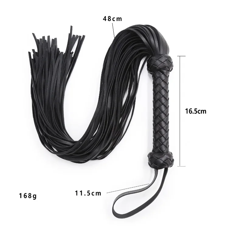 Adult Dsm Bondage Flirting Pu Braided Flogger For Adult Sex Foreplay ...