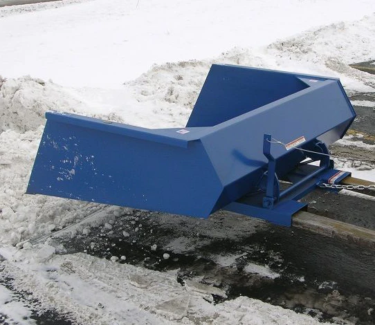 Forklift Attachments Snow Dump Bucket Snow Plow - Buy Snow Dump Bucket ...