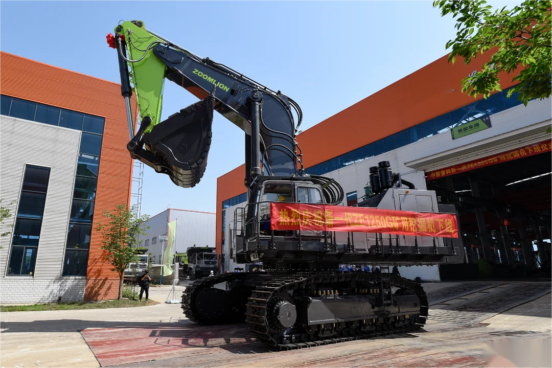Ze1250g 116ton Mining Excavator Construction Digger Equipment - Buy ...