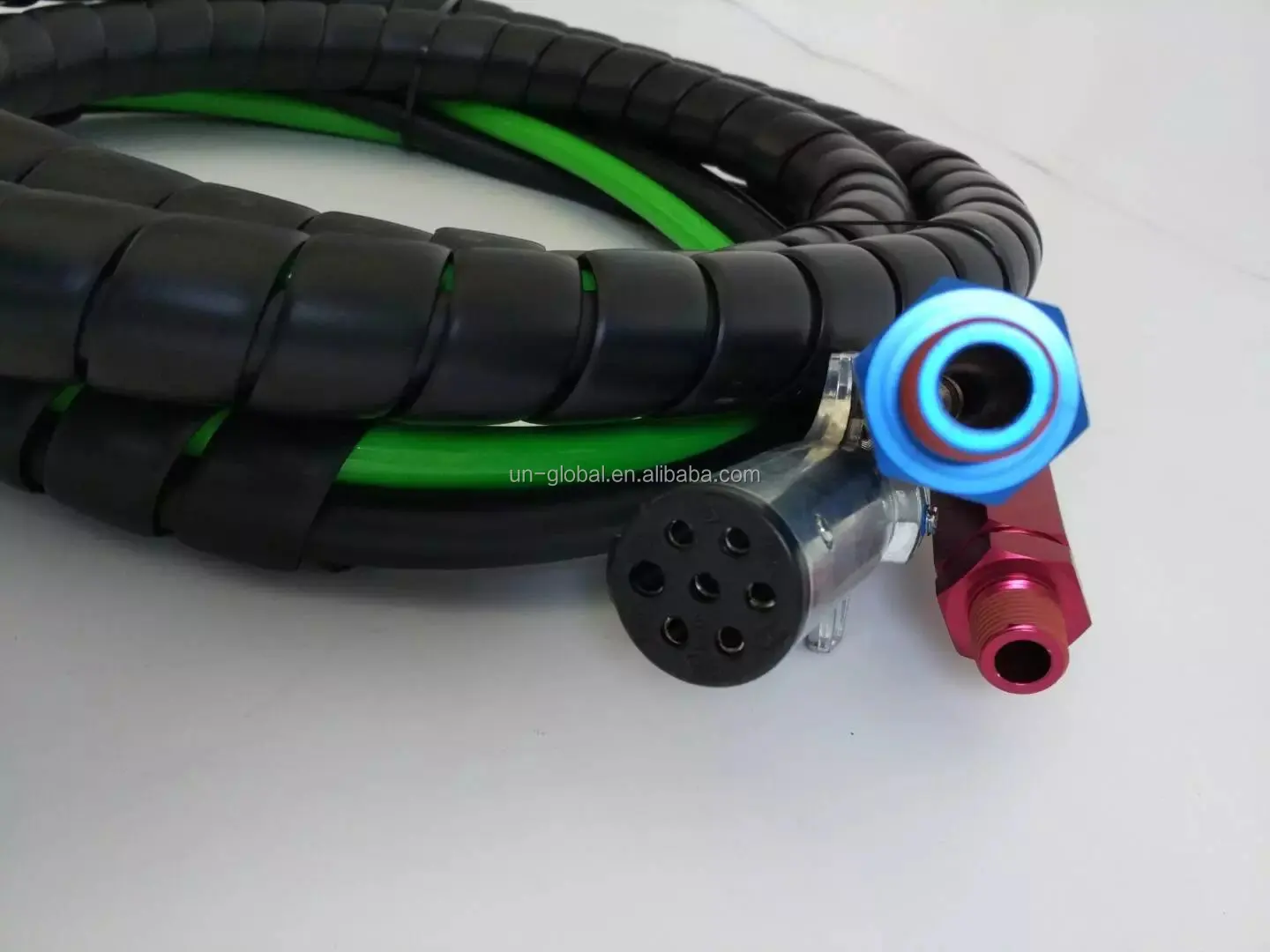 3 in 1 Rubber Air Hose Electrical Cable Wrap 15 Feet 12 Feet