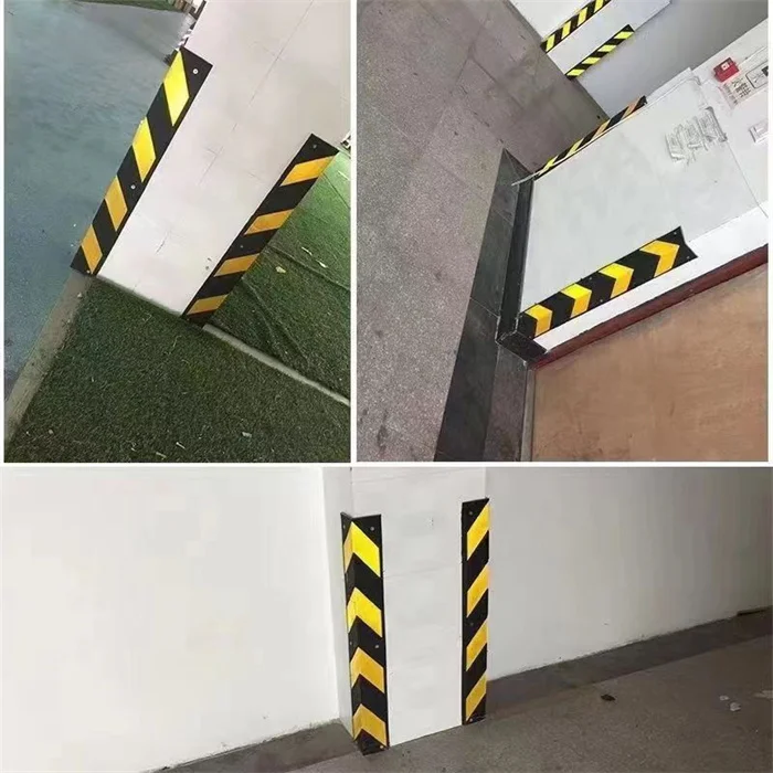 Elefine Right Angle Molded Rubber Corner Guard 600*100*100*8mm