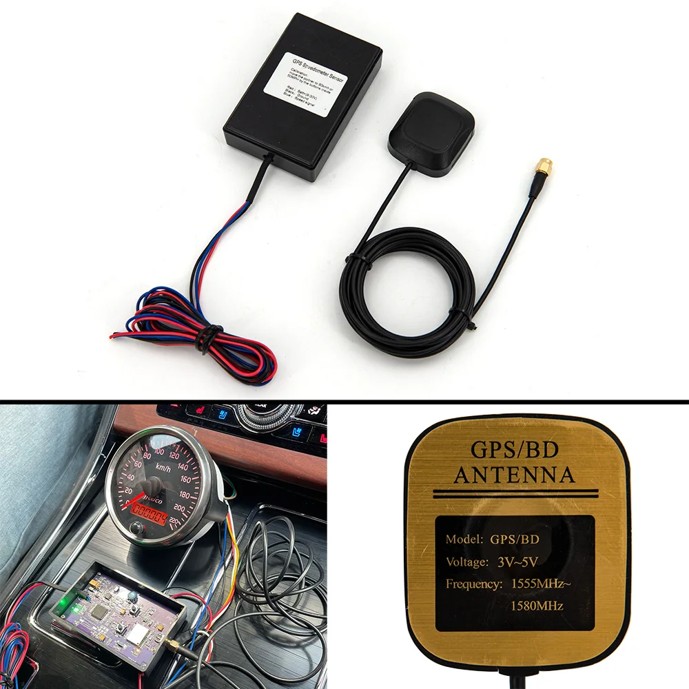 Universal GPS Speedometer Sensor Kit for Speedometer Gauges Car ...