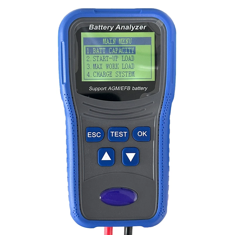 TM200 Car 12V/24V Vehicle UPS Battery Tester AGM EFB Lead-Acid Internal ...