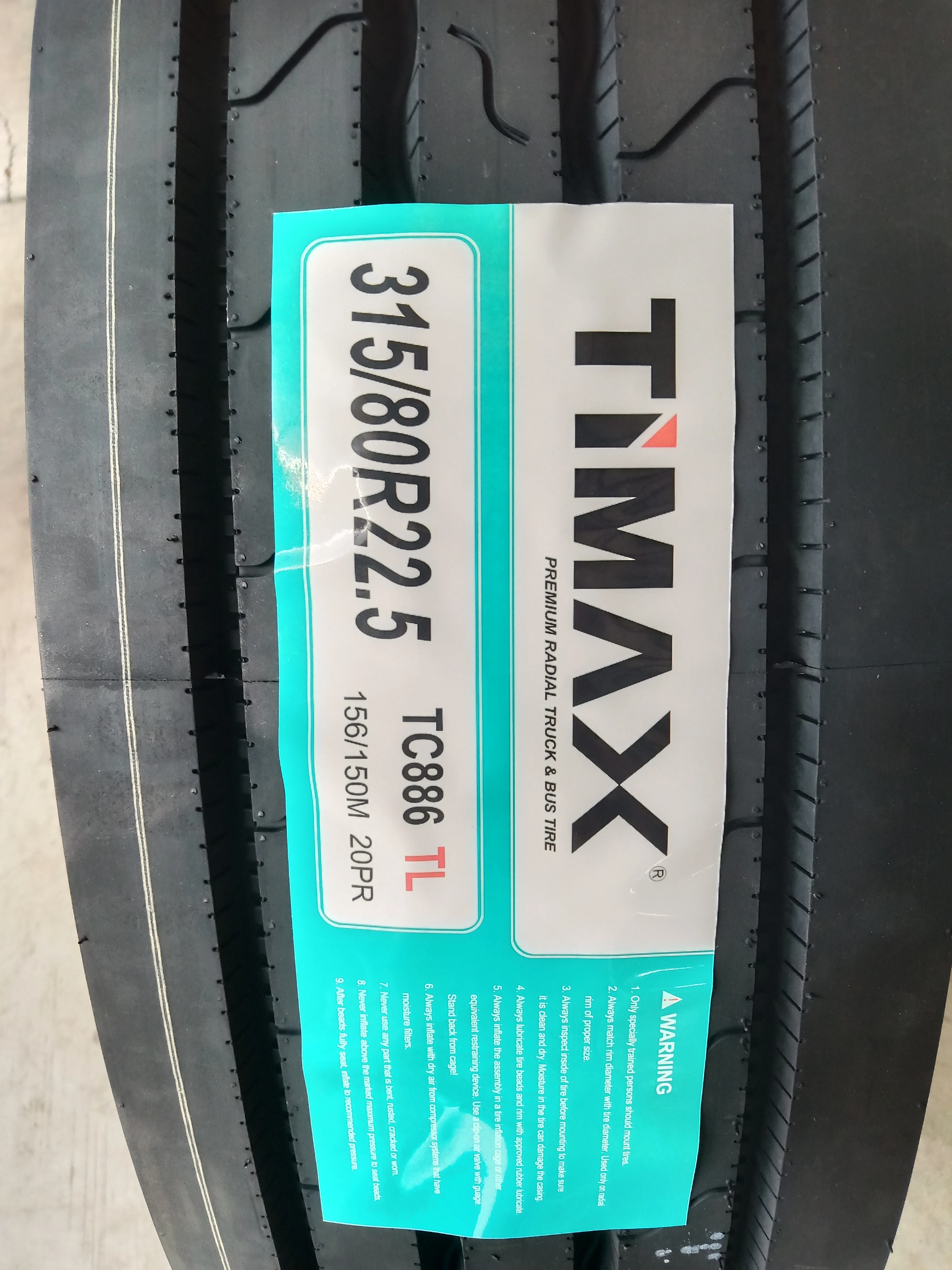 295/80r22.5 Timax/proload Truck Tires Tyres Wholesalers 11r22.5 295/75r22.5 1000r20 Truck Tires ...