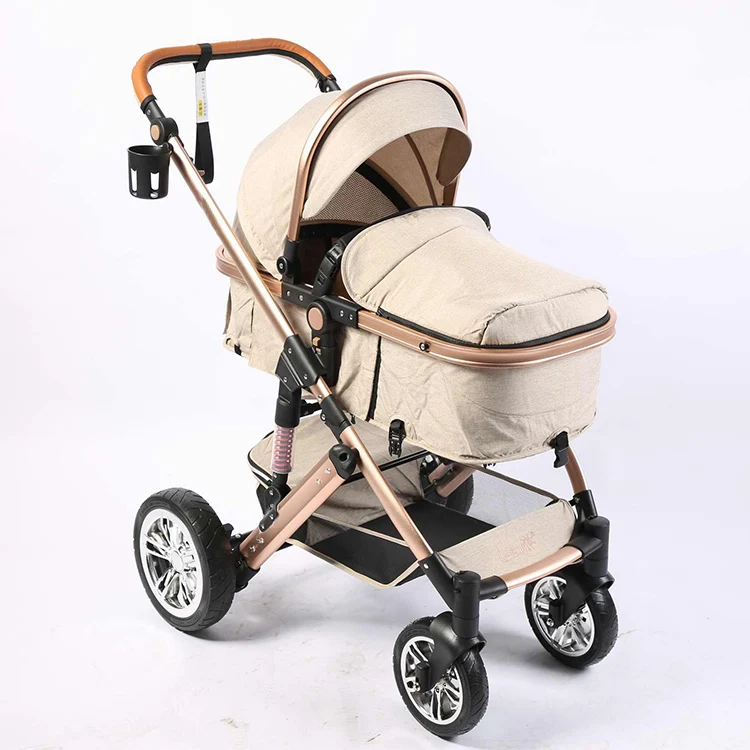 3 in 1 Air Wheel Baby Stroller - Versatile & Safe for Toddlers