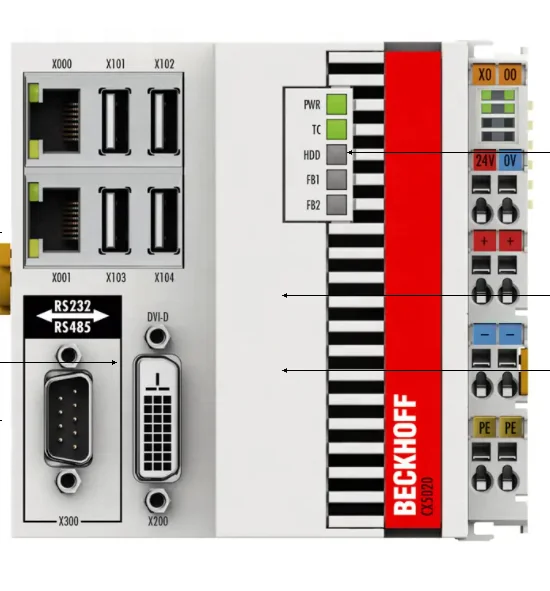 In Stock And Original Beckhoff Cx5020-0112 Embedded Pc With Intel Atom Processor Cx5120 Cx5130 ...