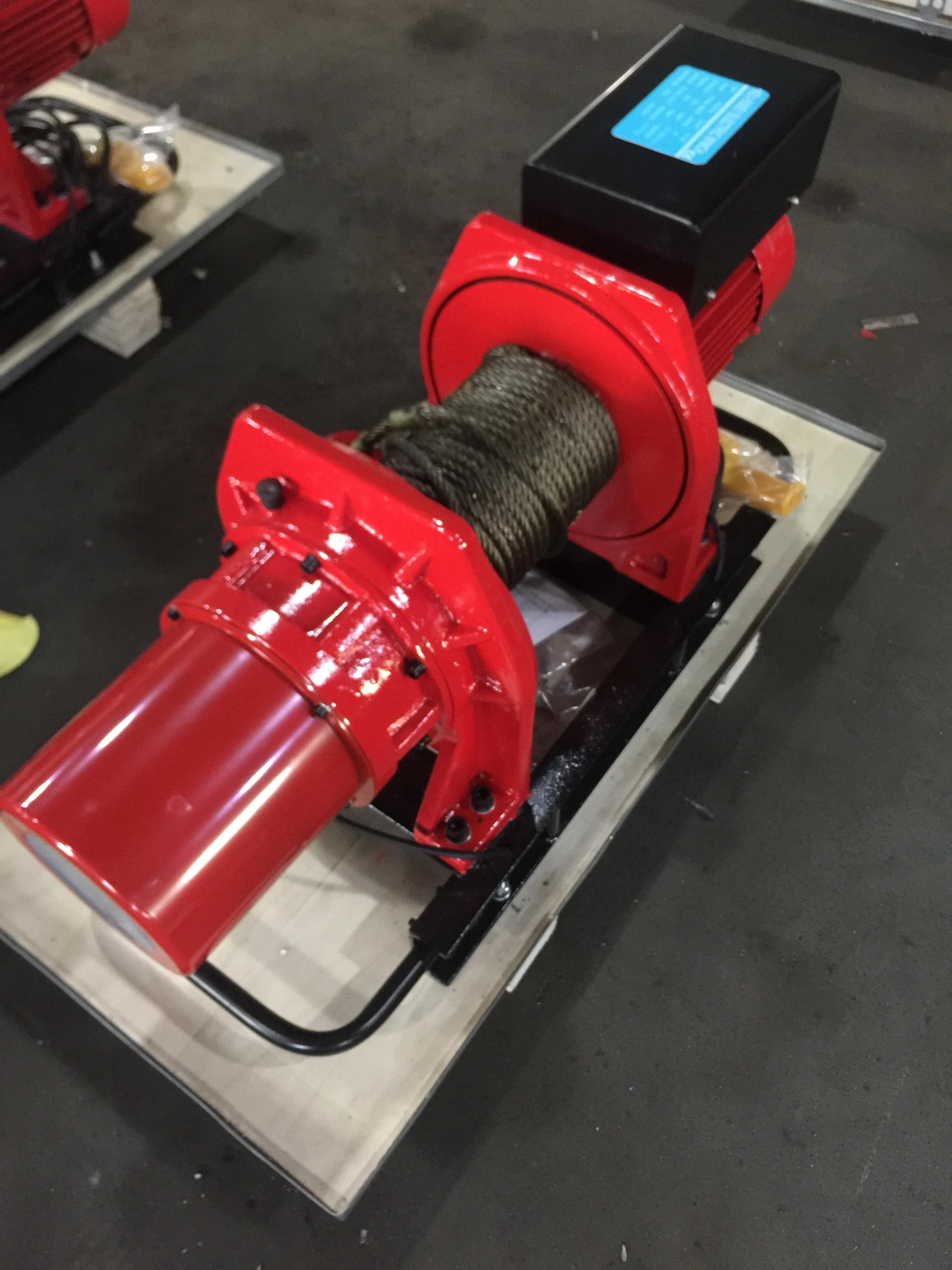 Small Construction 200kg Electric Winches 220v Kdj Electric Winch - Buy ...