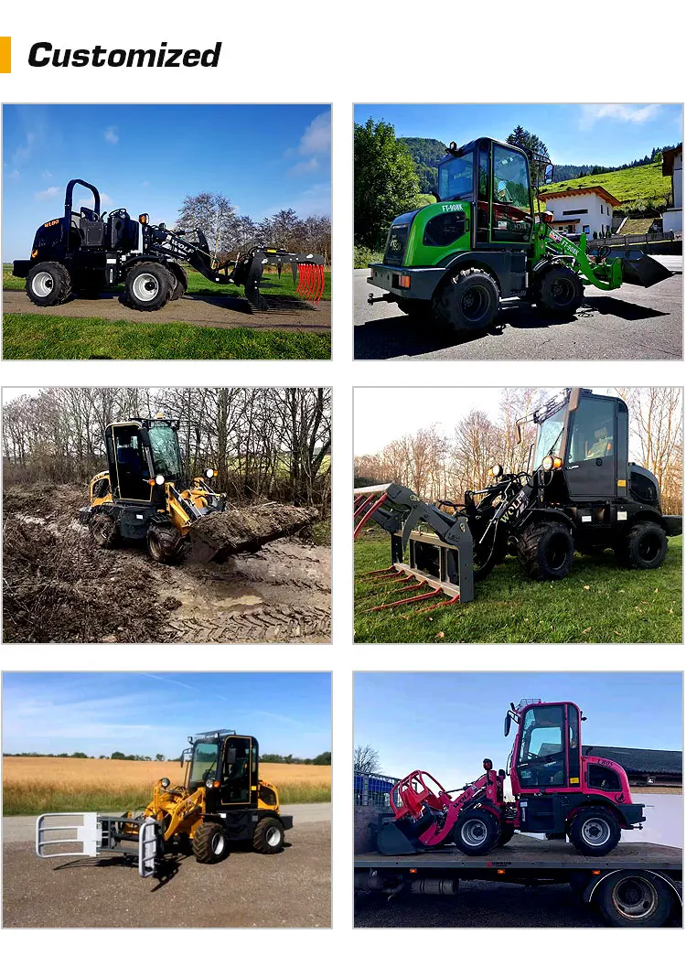 Wolf WL80 Hzm Loader Mini Radlader for Sale - High Efficiency