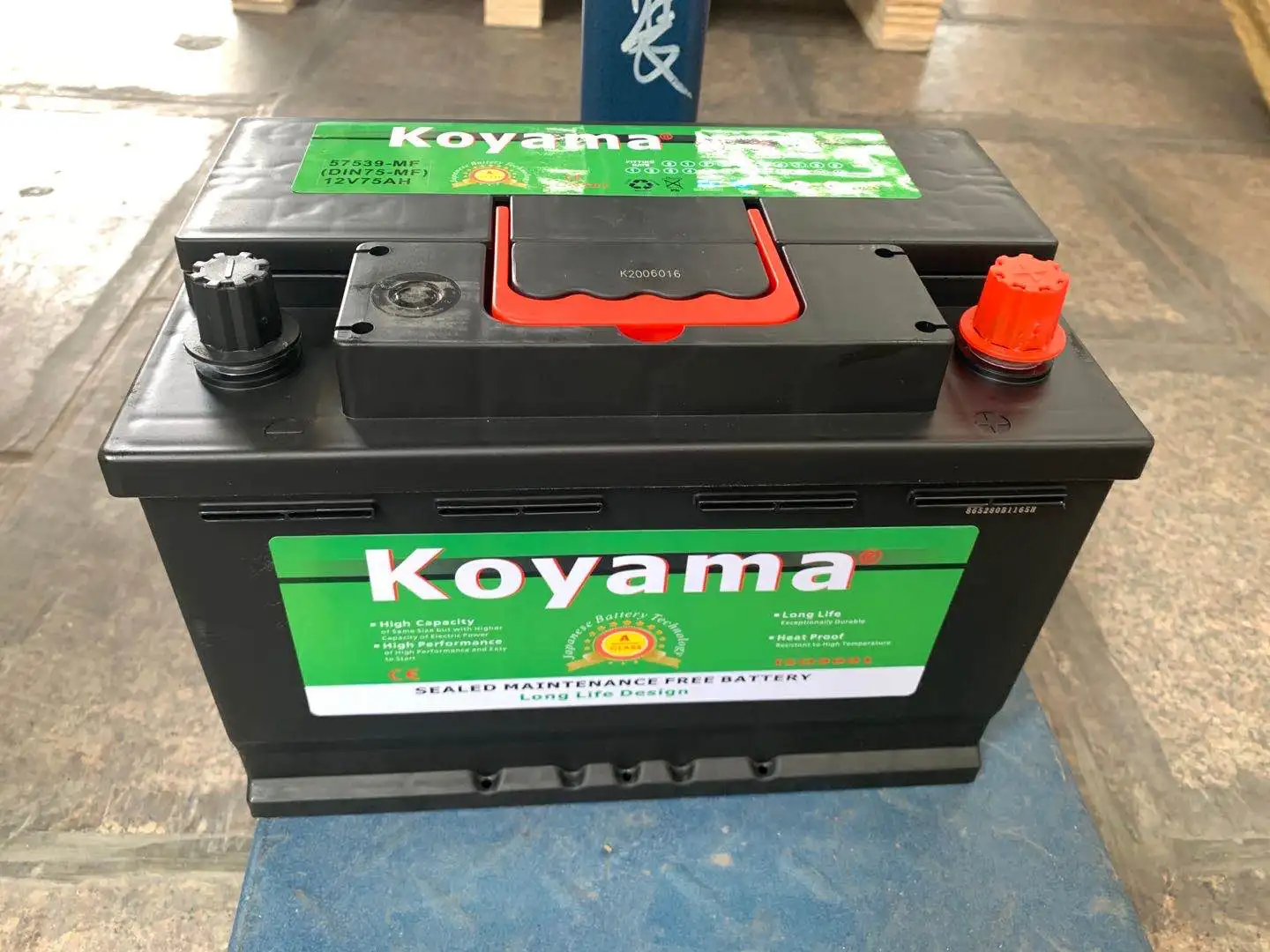 Cbb Battery For Hankook 12v72ah-57219mf Automobiles/car/truck/boat Car ...