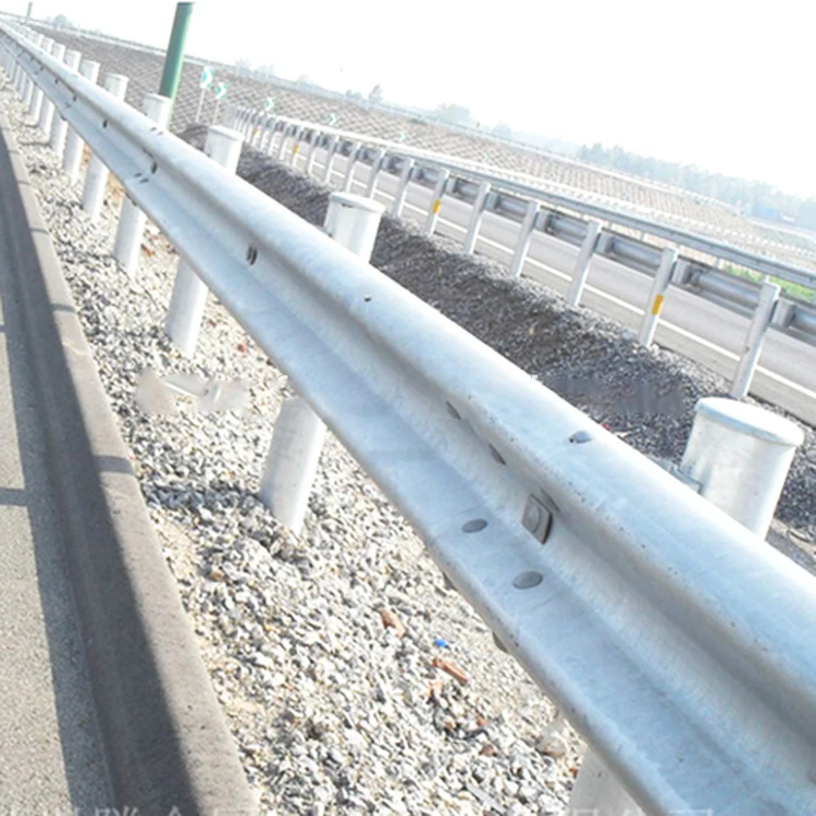 Vehicle Crash Barrier Road Safety Equipment Bridge Systems Galvanized ...