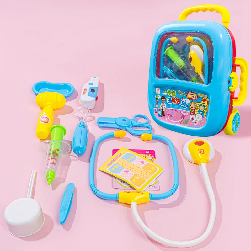 Play House Doctor Set Toy Simulation Medicine Box Children Toy Doctor ...