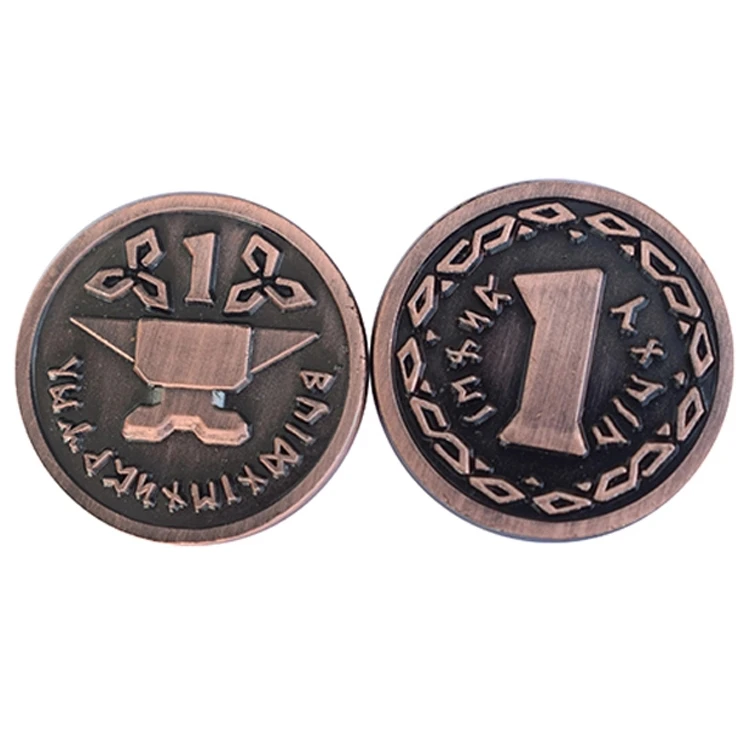 Custom Made Board Game Token Personalized Stamping Gold Plated Cheap ...