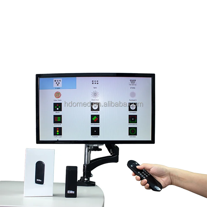 Digital Visual Acuity Chart System an Optics Instrument for Eye Care ...