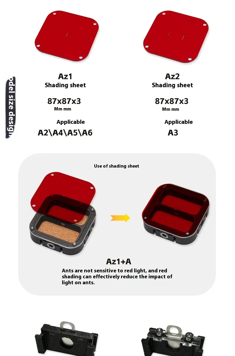 3D Printed Small and Large Rectangular Ant Nest Ecological Box for Ant ...