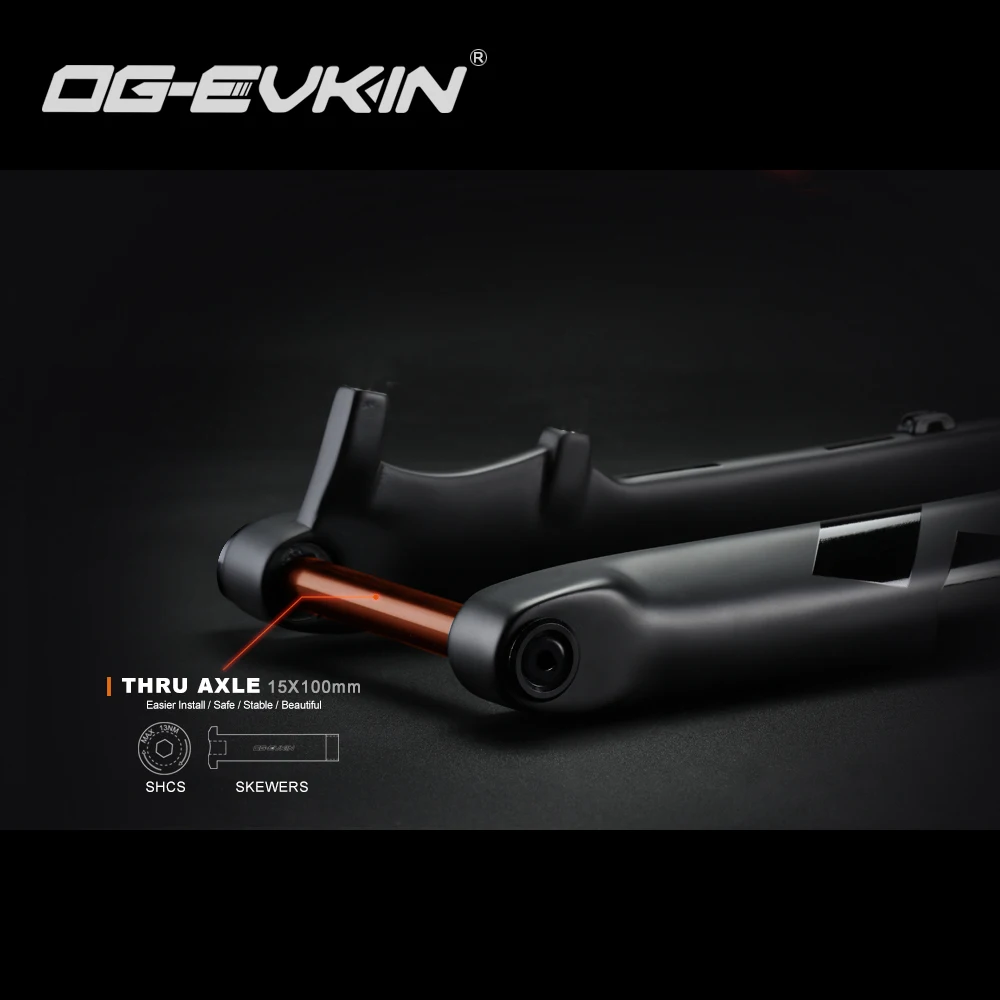 Og-evkin Fk006 Carbon Rigid Fork Mtb 29er 27.5er 15x100mm Internal ...