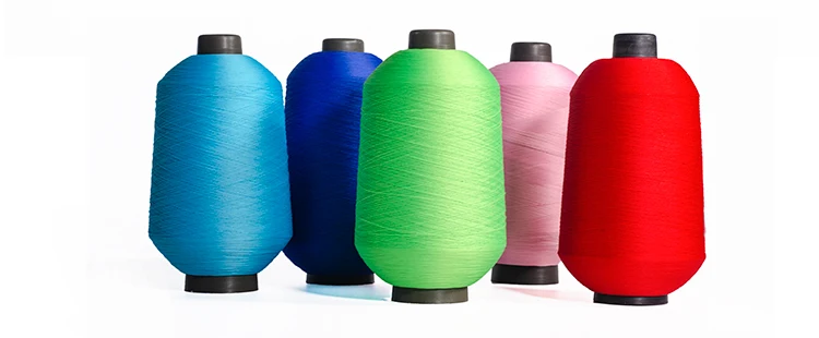 High Color Fastness 75d/2 Dope Dyed Polyester High Stretch Dty 70d/2 ...