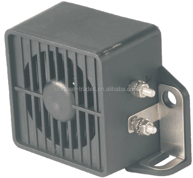 12-80v Car Safety Backup Siren 97db Reversing Alarm For Trucks Mine ...