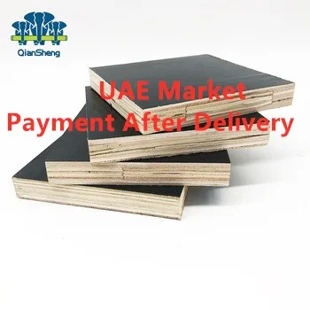 18mm Phenolic Marine Plex Black Laminate Brown Film Faced Shuttering ...