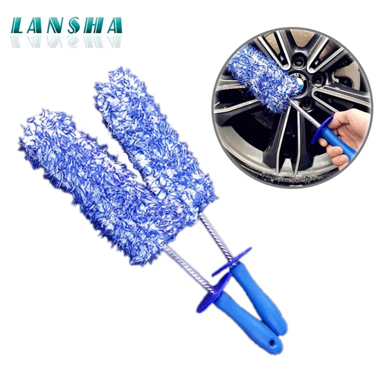2020 New Microfiber Long Car Detailing Soft Rim Brushes - Buy Long ...