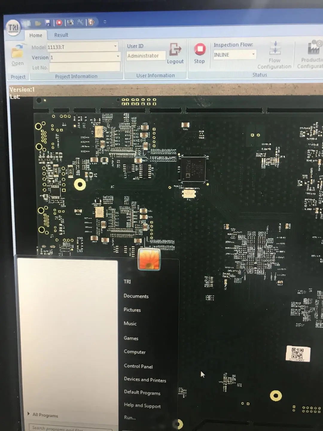 TRI AOI TR7700 SIII 3D - Advanced SMT Inspection Machine
