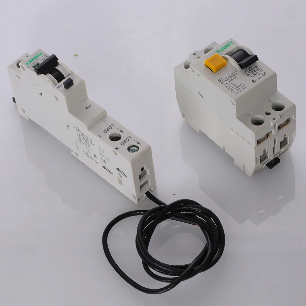YUANKY Bs61009-1 Micro RCBO Breaker - 30ma 300ma B16 18mm