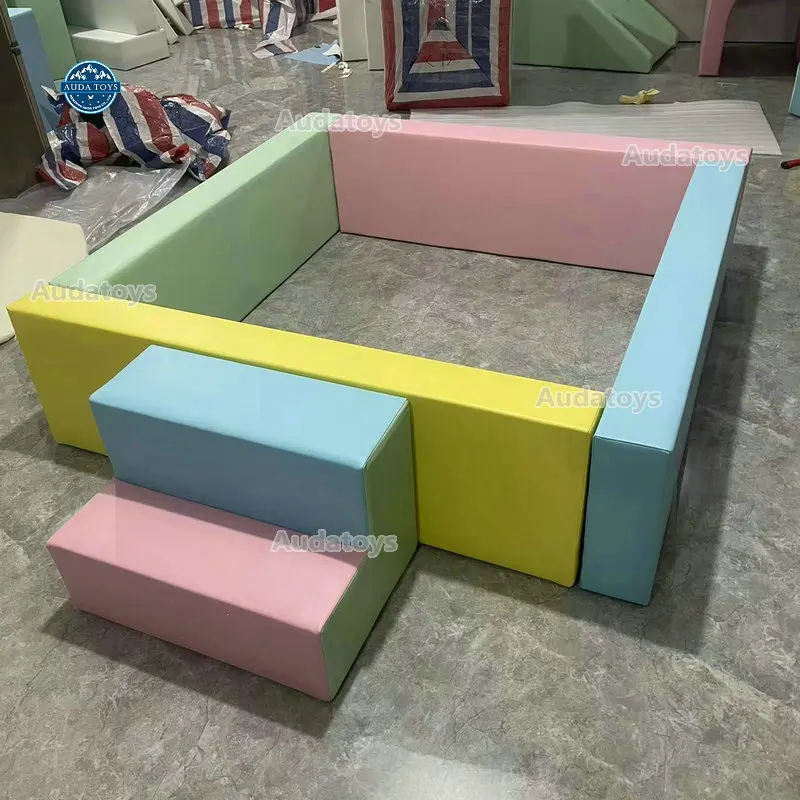 Pastel Pink Softplay Equipment - Perfect for Indoor Parties