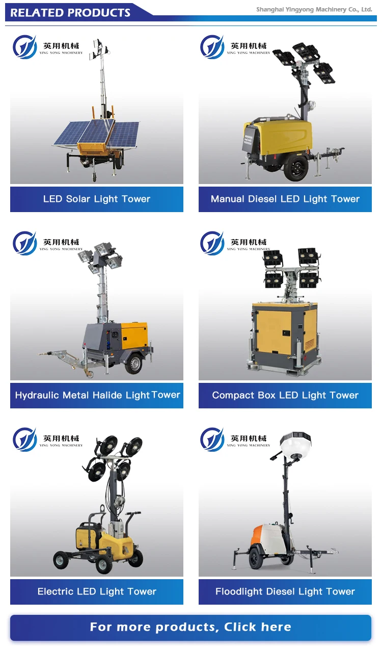 Vehicle-mounted Mobile Light Tower Mounted With Solar Panel Led Solar ...