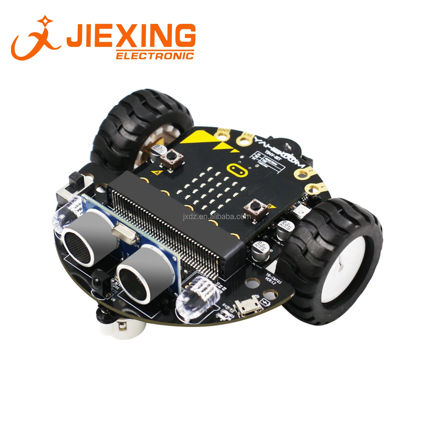 Micro:bit car kit Microbit programming education remote control robot python| Alibaba.com