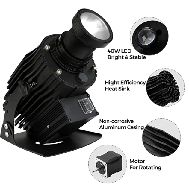 Virtual Walkways & Signage - Durable LED Gobo Projectors