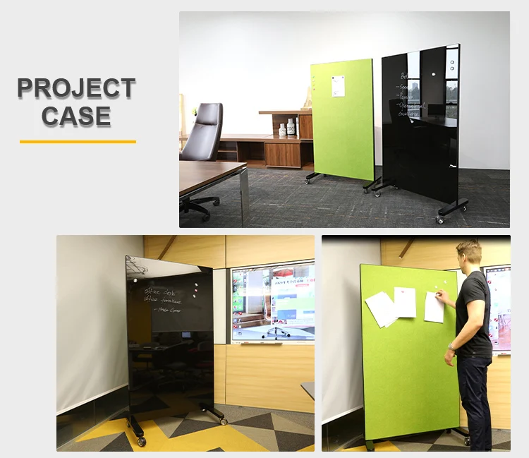 Double Sided Mobile Magic Writing White Board for School