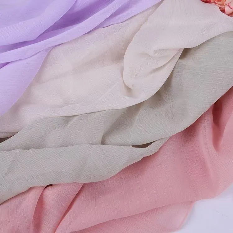 Factory Wholesale 100% Polyester Breathable Lightweight Woven Chiffon ...