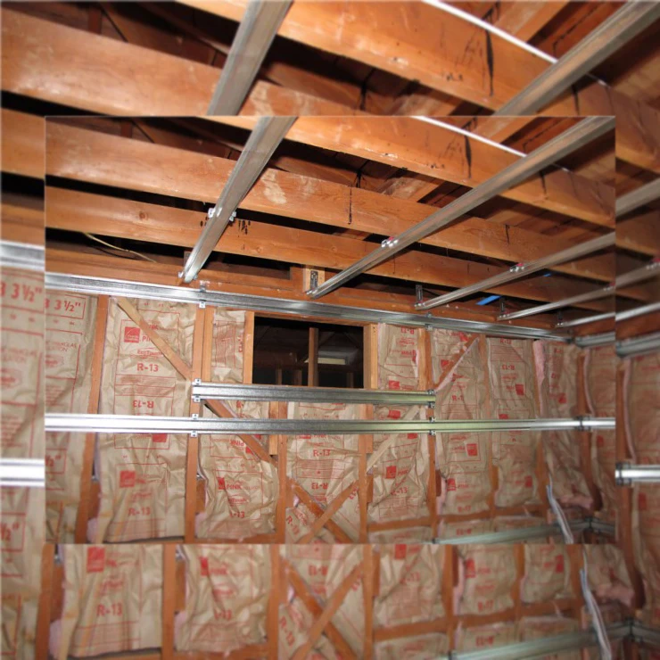 Resilient Channel for Ceilings and Walls - 24 Mm Furring