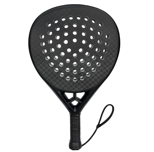 Custom Padel Racket 3k 12k 18k With Carbon Fiber Surface With Eva ...