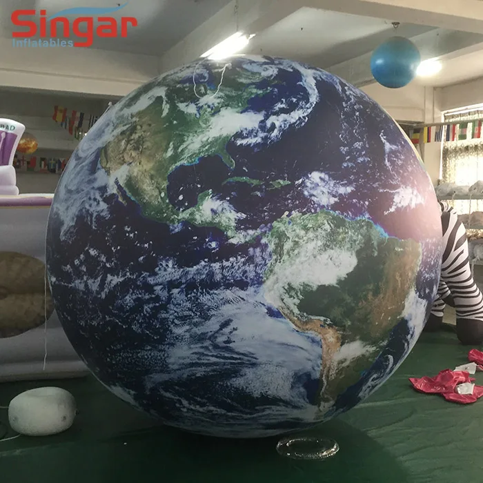 Large Inflatable Balloon Earth Globe For Earth Day - Buy Inflatable ...