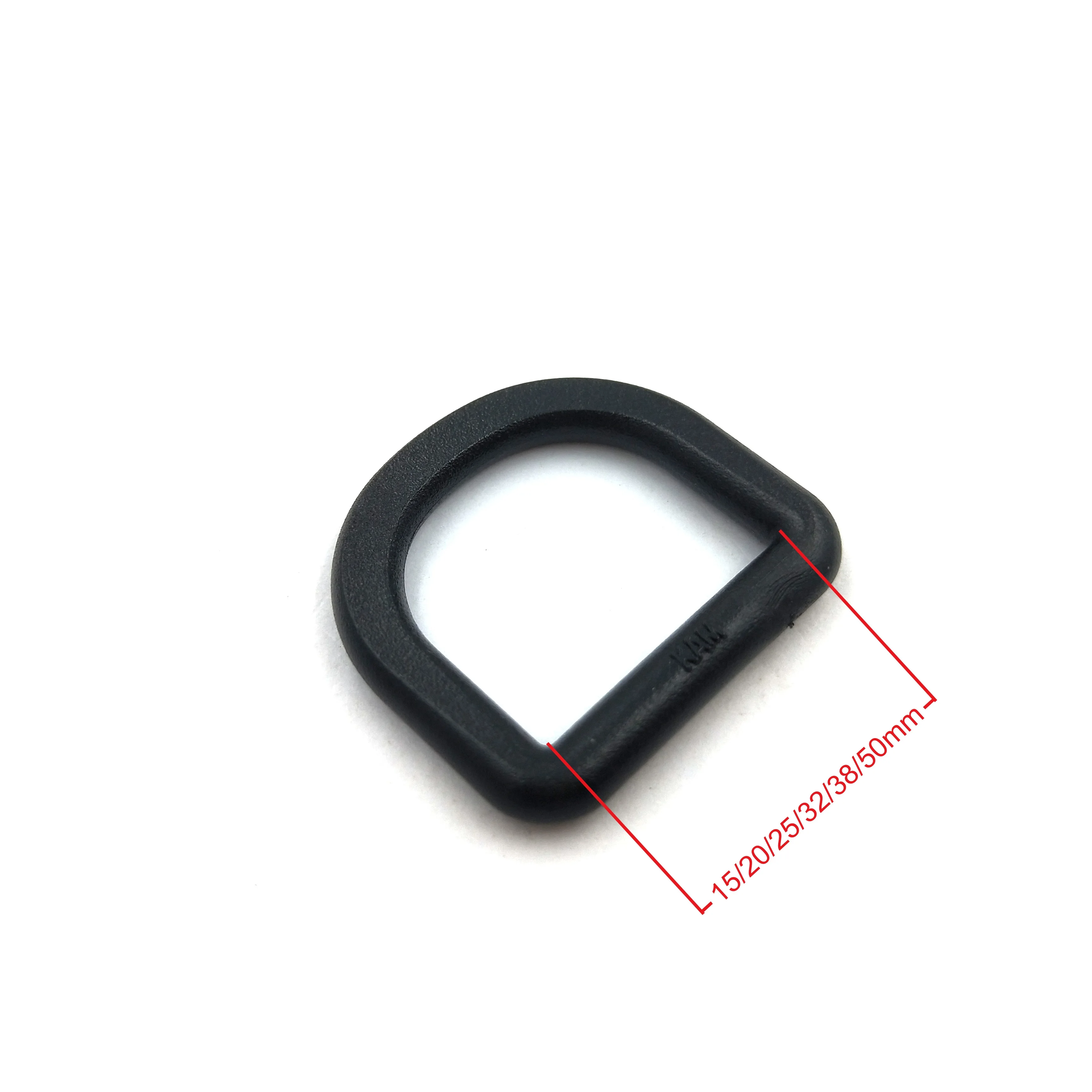 Multisize Colorful Plastic D Rings Hardware D Shaped Buckle For ...
