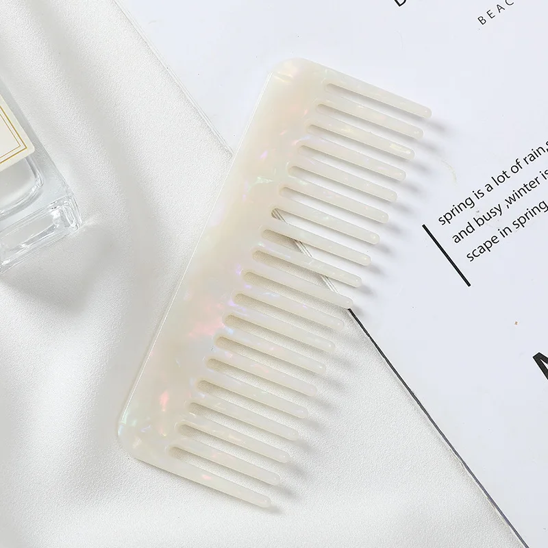 High Quality Wide Tooth Comb - Anti-Static Acetate Hair Comb