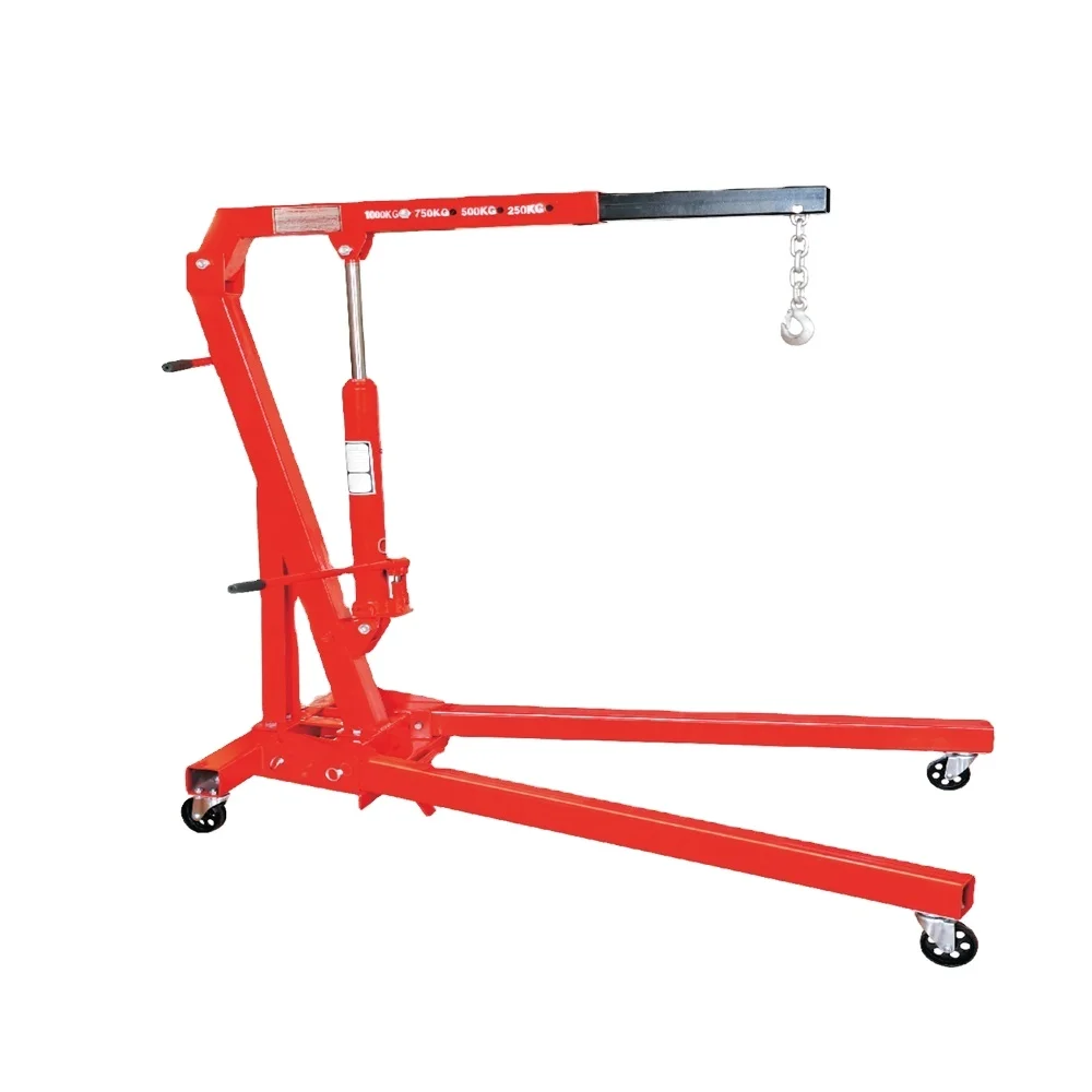 2 Ton Folding Manual Hydraulic Jack Shop Engine Crane| Alibaba.com