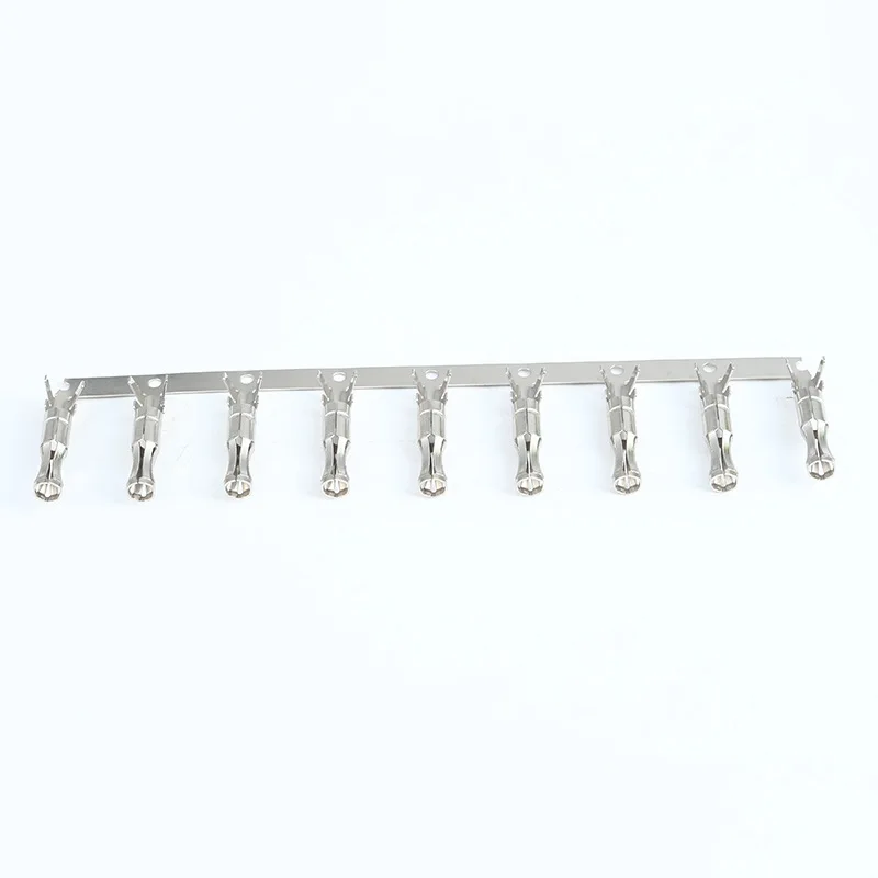 Custom Female Round Crimp Tube Naked Terminal Brass Copper Stainless ...