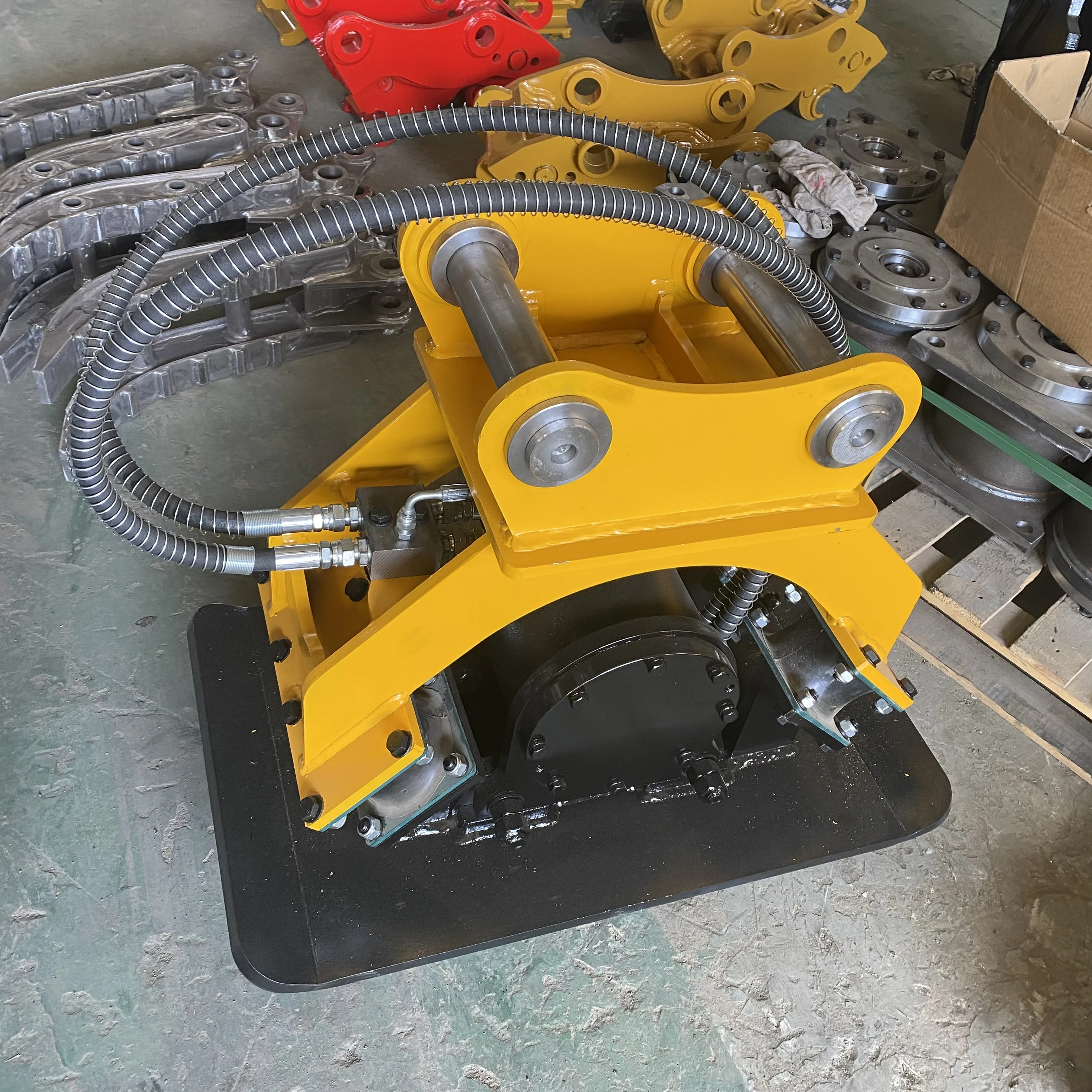 Hydraulic Plate Compactor Excavator Compactor Vibratory Plate Compactor ...