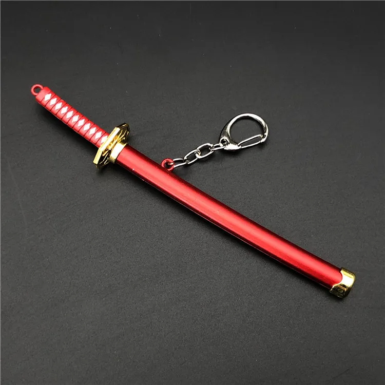 Anime Knife Bbuckle Cartoon Ninja Sasuke Arms Sword Keychain Sword ...