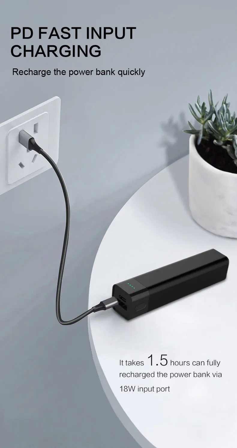 New Power Bank 5v/3a Free Sample Online 4800mah 5000mah Mini Portable ...