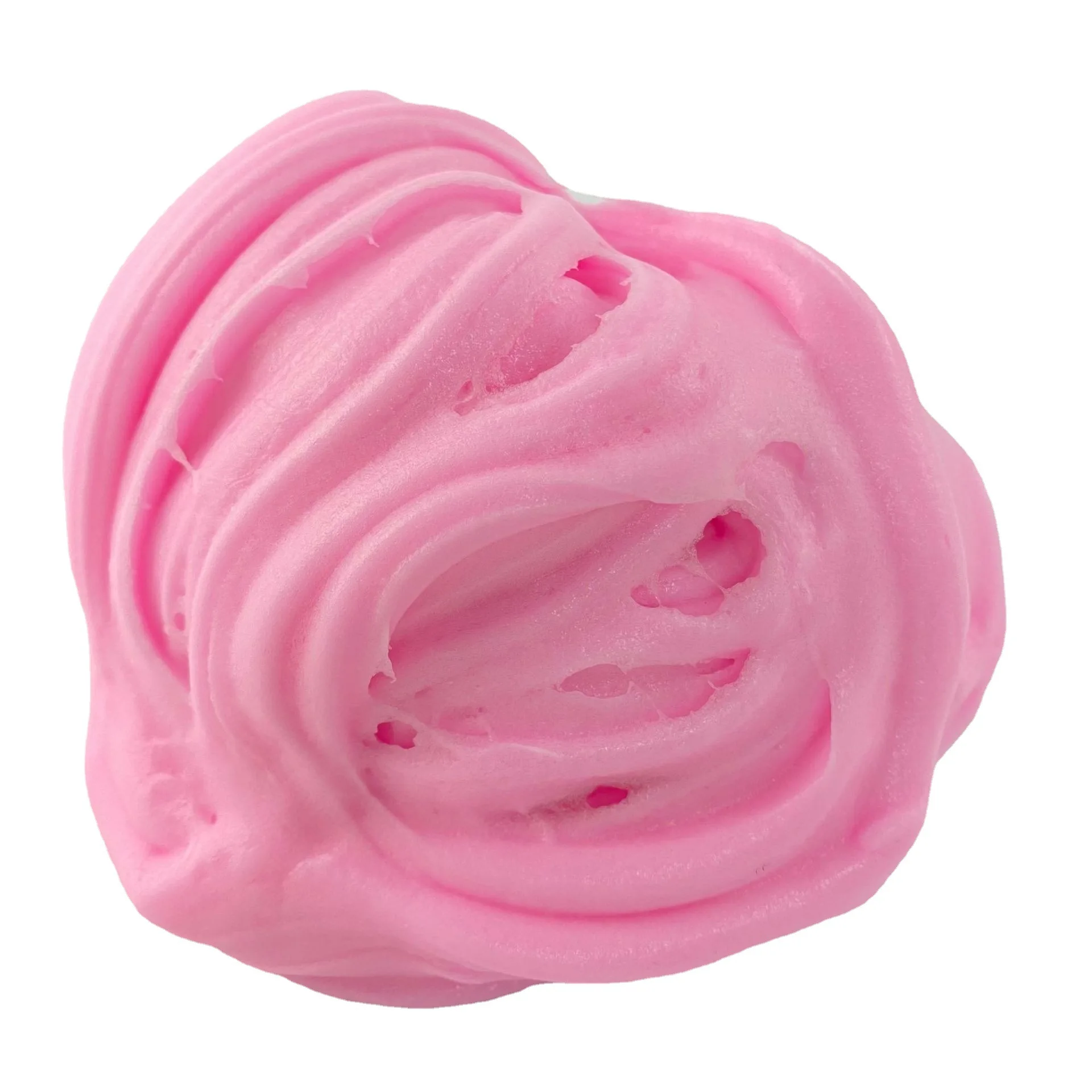 Cotton Puff Mud Slime Puff Glue Diy Children Color Mud Plasticine Toys ...