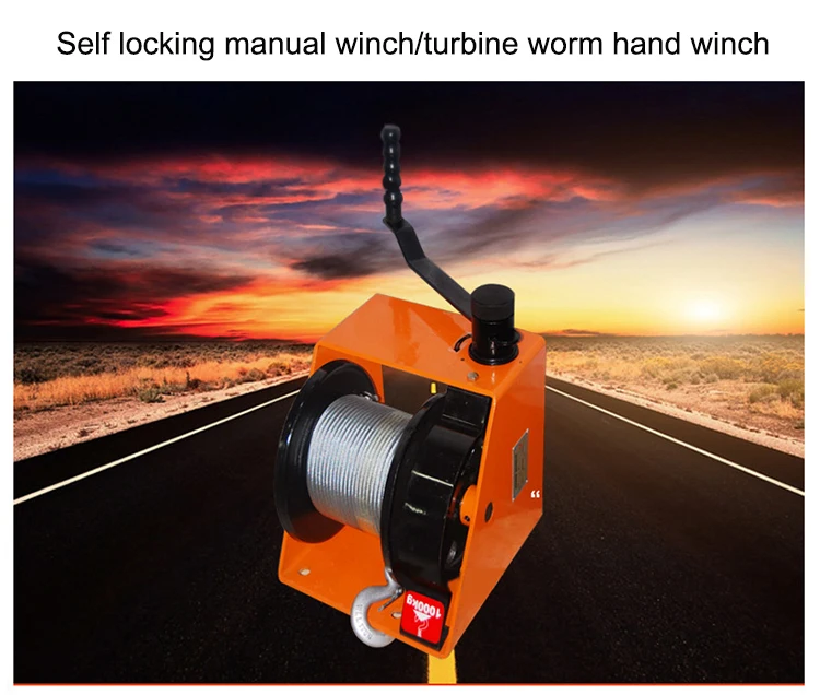 Portable Mini Manual Winch - Compact & Lightweight Power